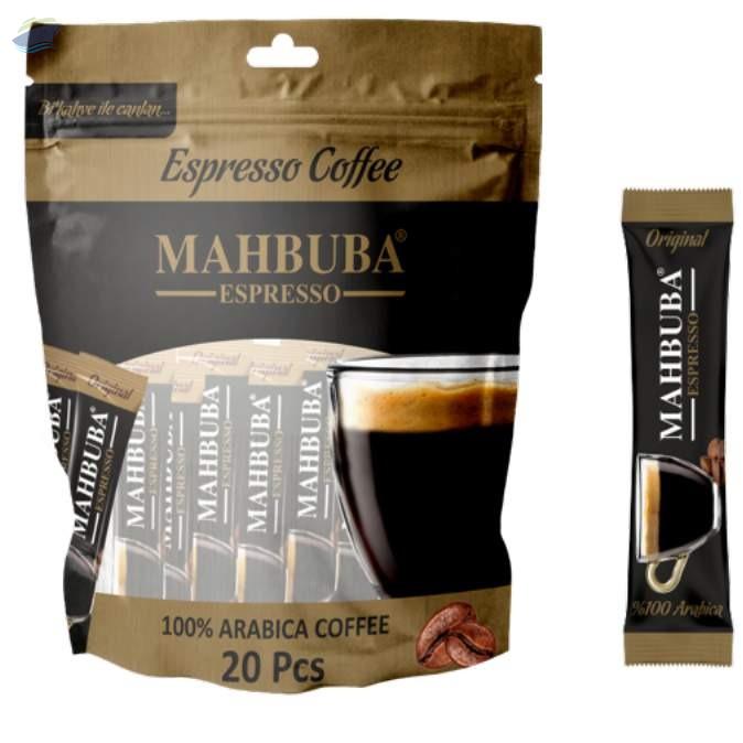 Buy & Import Mahbuba Espresso Coffee 100% Arabica 2Gr 20 Pcs Wholesale ...