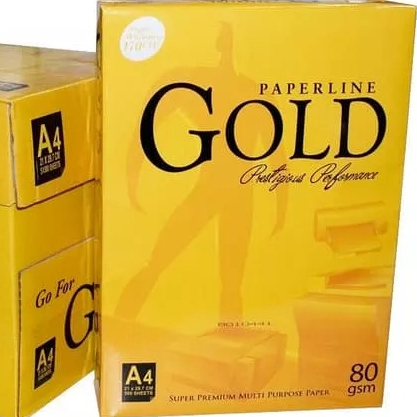 Buy & Import Paperline Gold A4 80 gr premium copy paper Wholesale ...
